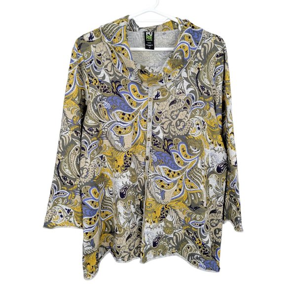 Pure Essence | Tops | Pure Essence Urbanology Women Tunic Top 2x Green ...